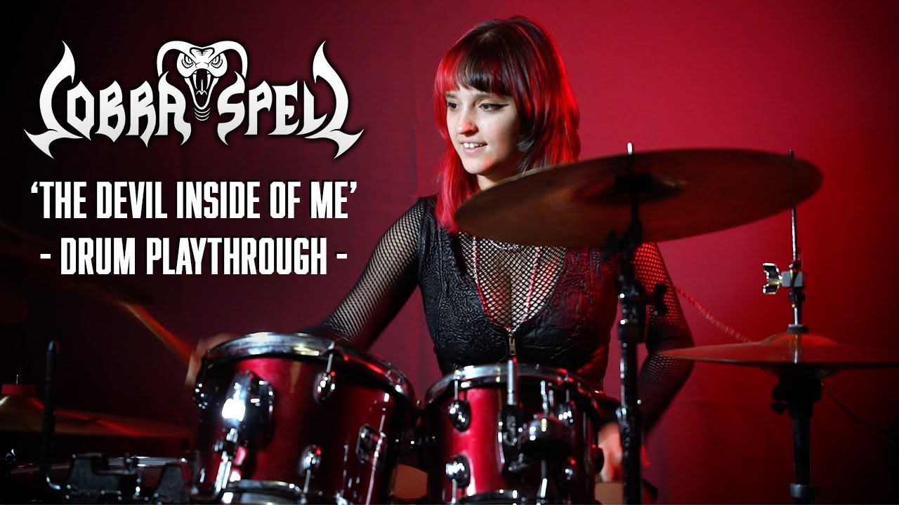 COBRA SPELL - The Devil Inside of Me (Drum Playthrough by Hale Naphtha) | Napalm Records ...